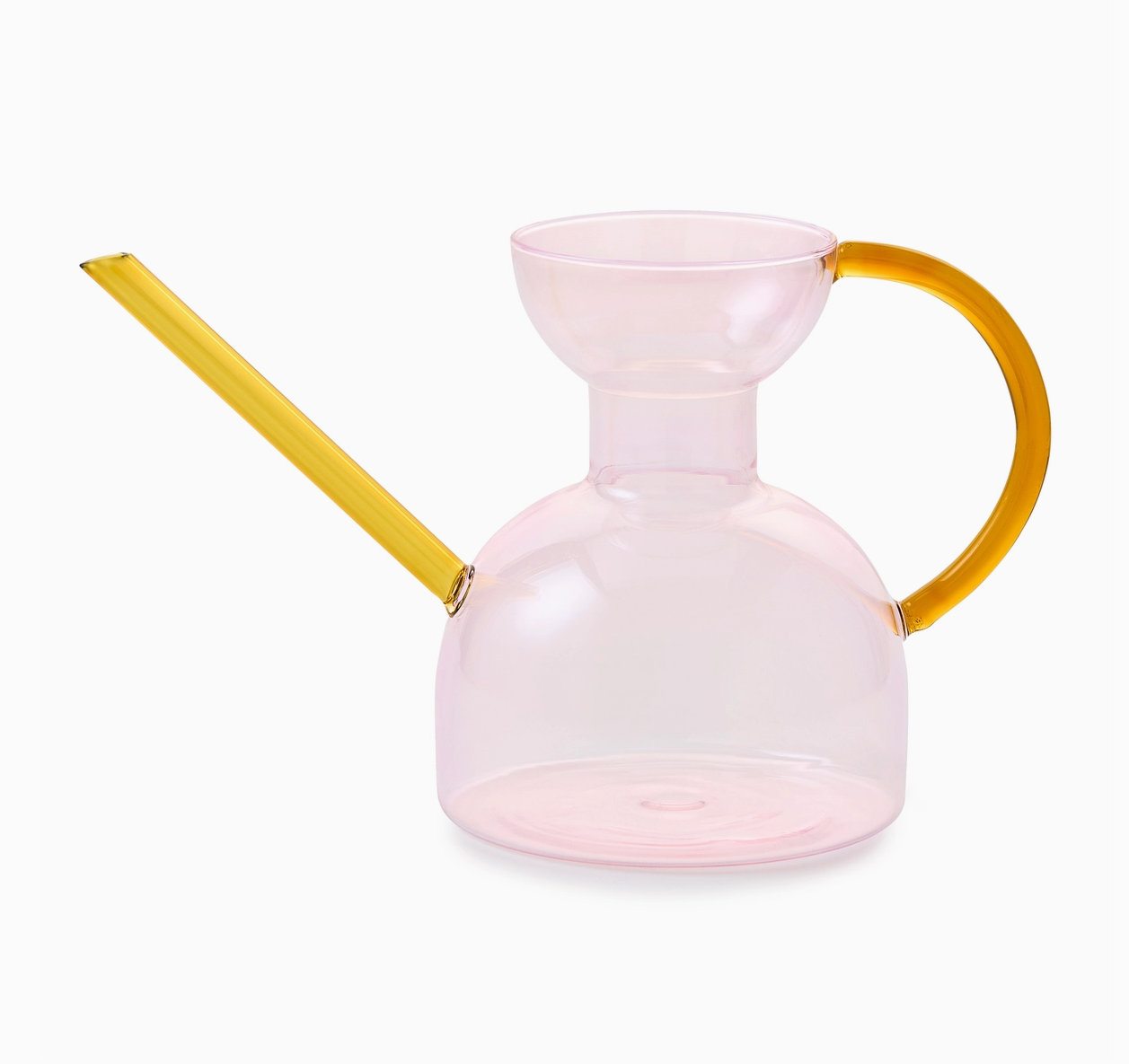Glass Watering Can- Blush+Amber – Fern Shop Cincinnati